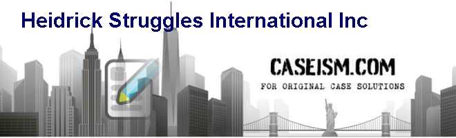 Heidrick & Struggles International Inc. Case Study Solution for Harvard ...